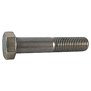 M6-1.00 x 60MM Hex Head Cap Screw Bolts, Stainless Steel 316 (Quantity: 100 pcs) Partially Threaded, Coarse Thread, Thread Size: M6, Bolt Length: 60MM