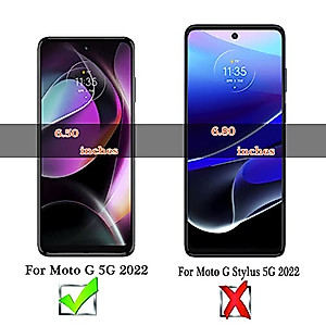 beukei (3 Pack) Compatible for Motorola Moto G 5G (2022) [Not Fit for Moto G Stylus 5G] Screen Protector Tempered Glass,Touch Sensitive,Case Friendly, 9H Hardness