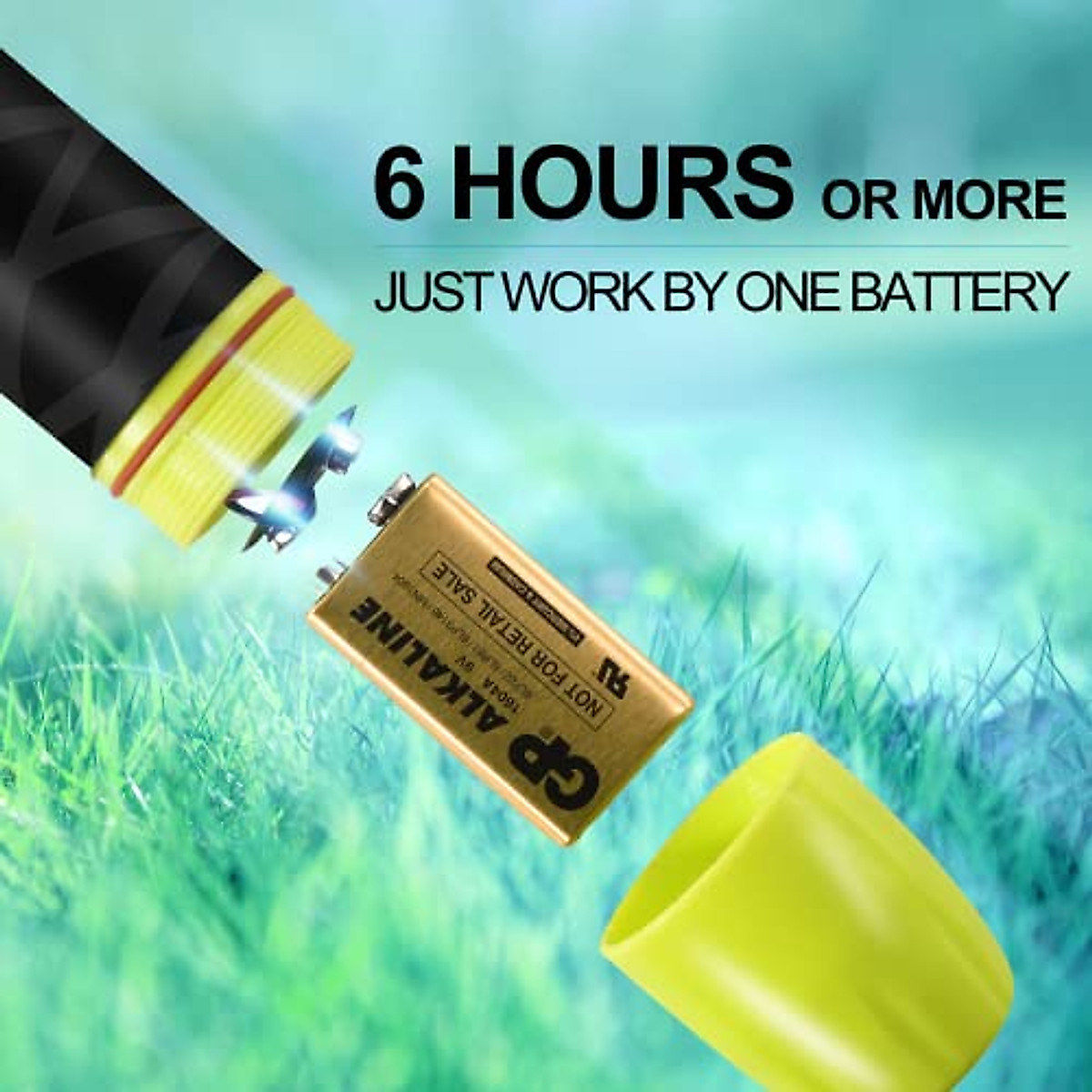 RM RICOMAX Metal Detector Underwater - Waterproof Pinpointer Up to 100 Feet Underwater for Scuba, All-Metal Mode & Pulse Induction Targeting with Vibration, 2022 Upgrade Verison