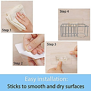 VESONNY Sponge Holder for Kitchen Sink, Sink Suction Holder for Sponges Scrubbers, Kitchen Sink Sponge Holder