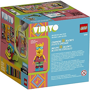 LEGO VIDIYO Party Llama Beatbox 43105 Building Kit with Minifigure; Creative Kids Will Love Producing Music Videos Full of Songs, Dance Moves and Special Effects, New 2021 (82 Pieces)