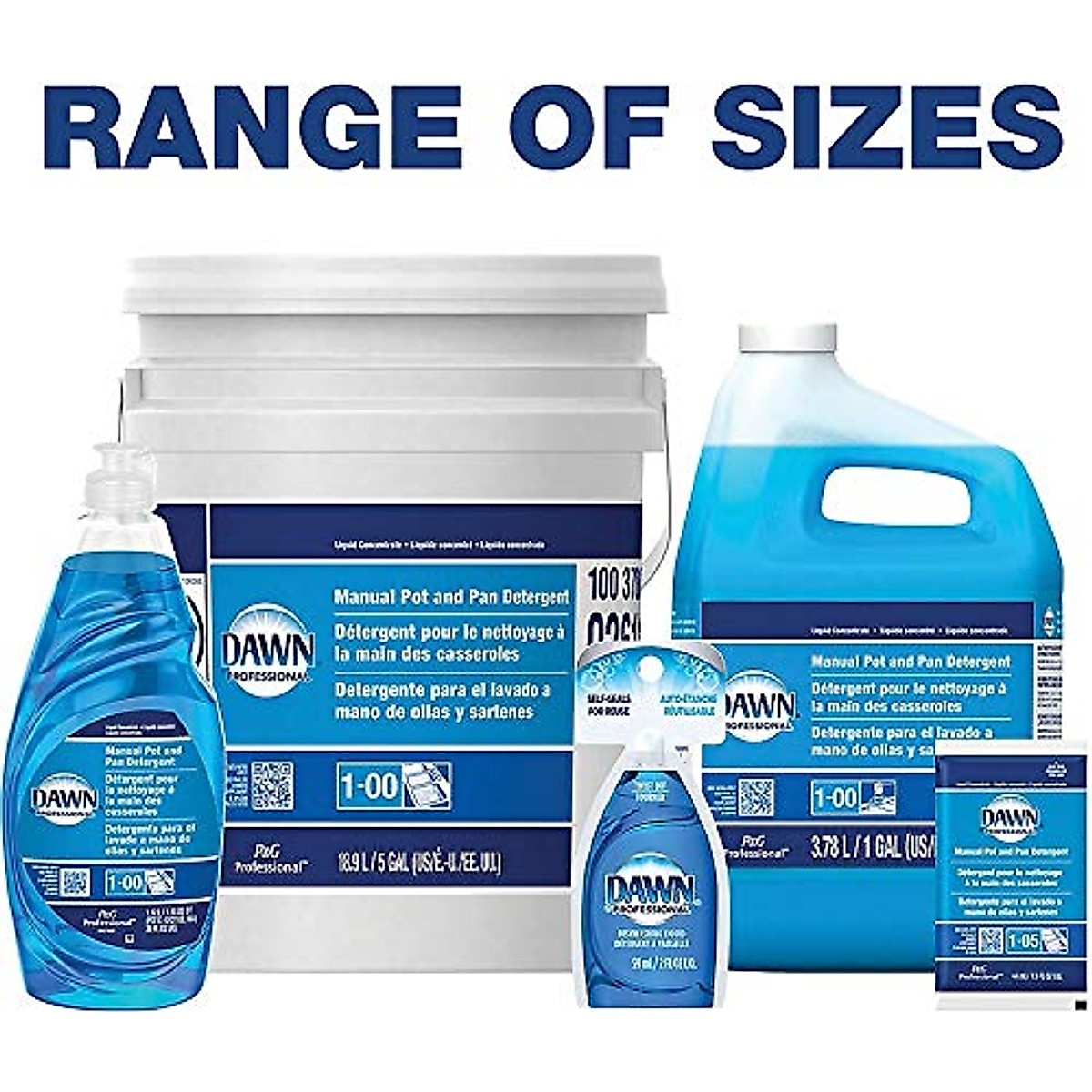 Manual Pot and Pan Dish Detergent with Floral Scent (Set of 8)