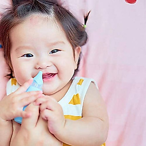 Nuby Nasal Aspirator and Ear Syringe Set, Colors May Vary