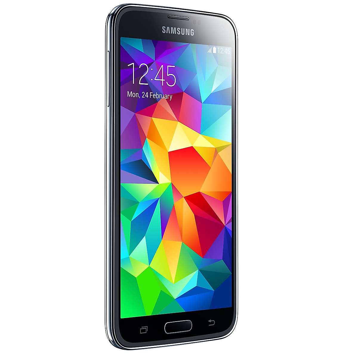 Samsung Galaxy S5 G900FD DUOS 4G LTE 16GB Unlocked GSM Dual-SIM Quad-Core Smartphone - Retail Packaging - Black