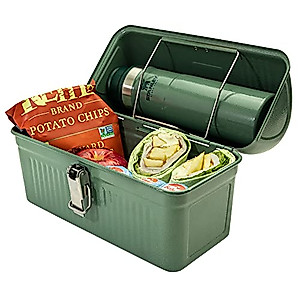 Stanley Classic Lunch Box, Hammer Tone Green, 5.5-Quart