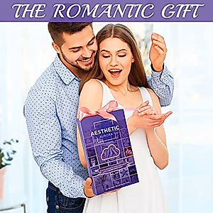 AESTHETIC AURORA 85 PCS 4x6" Photo Wall Collage Kit, Aesthetic Posters & Cloud LED Lights For Bedroom, Picture Collage Kit For Wall Aesthetic Indie Room Decor & Neon signs, Double Sided Tape Included