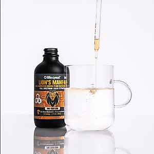 Life Cykel Cordyceps + Lions Mane Extract Performance Pack - Organic Mushroom Supplement for Energy, Focus & Mental Clarity - USA Made, Pure & Potent Mushroom Liquid Drops for Adults