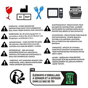 Elevated Cat Water Bowl - Raised Ceramic Cat Food Dish - Anti Vomiting - Extra Wide Whisker Friendly - Microwave & Dishwasher Safe - 6.1 inch - 18.5 oz - 550 ml