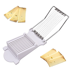 YEJAHY 16-Pack Cheese Slicer Replacement Stainless Steel Wire for Slicing Cheese, Butter, and Meat, 5.7 Inch Long Cheese Slicing Wire