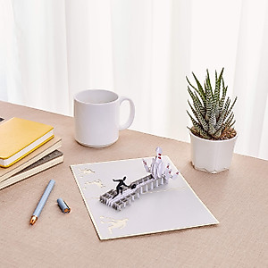 Rykamia Bowling Pop Up Card, Blank Bowling Card With Envelop, Bowling Birthday Card, Card For Bowling Player, Bowling Thank You Card, Graduation, Just Because, Get Well, Card For Friend, Bowling Gifts