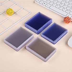 Top Loaders Card Sleeves for Trading Card,Toploader Card Protectors Hard Plastic, Trading Card Sleeves Holder Fit for Baseball Card, Sports Cards (50 Pcs)