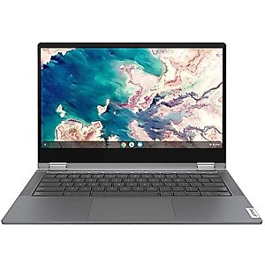 Lenovo Chromebook Flex 5 13 Laptop, 10th Generation Intel Core i3-10110U, 4GB RAM, 64GB SSD, 13.3-inch 2-in-1 Full HD Touch Screen Display, Chrome OS, 802.11ac, Graphite Grey, W/Silmarils Accessories