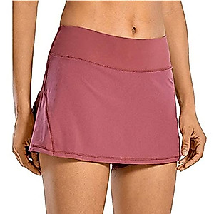 TUU Pleated Tennis Skirts for Women with Pockets, Shorts Athletic Golf Skirts,Activewear Running Workout Sports Skirt