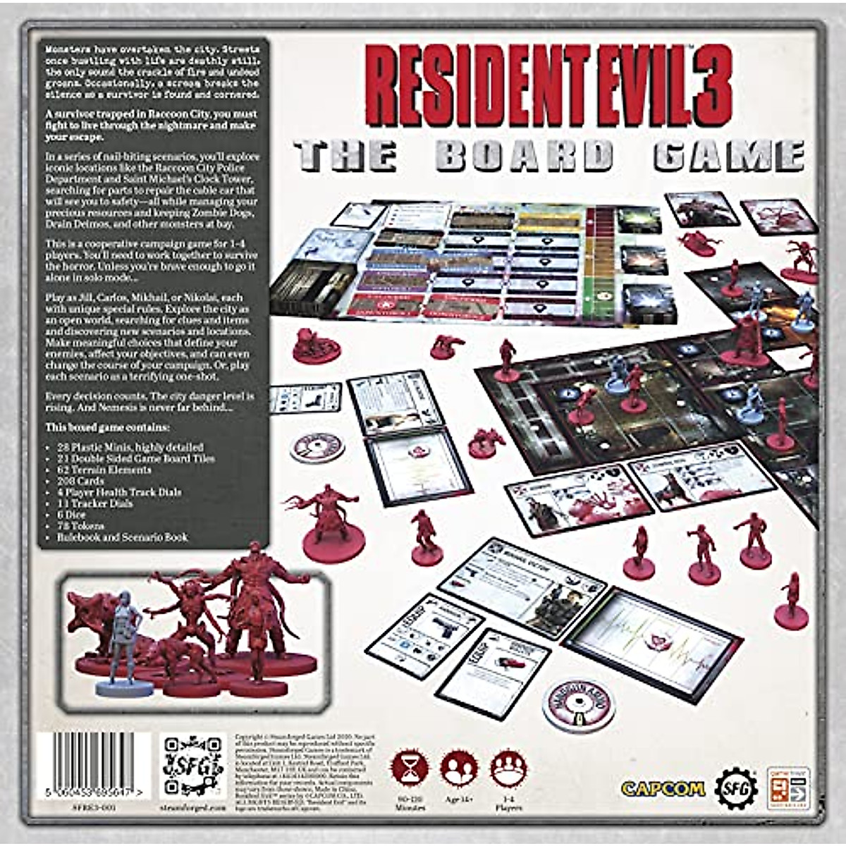 Resident Evil 3 The Board Game: Core Game