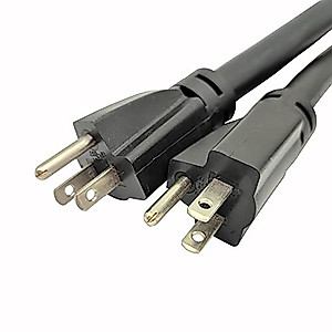 Parkworld 886115 Combiner, Household (2) 5-15 Plug to Generator Twist Lock L14-30 Receptacle Y Adapter Cord