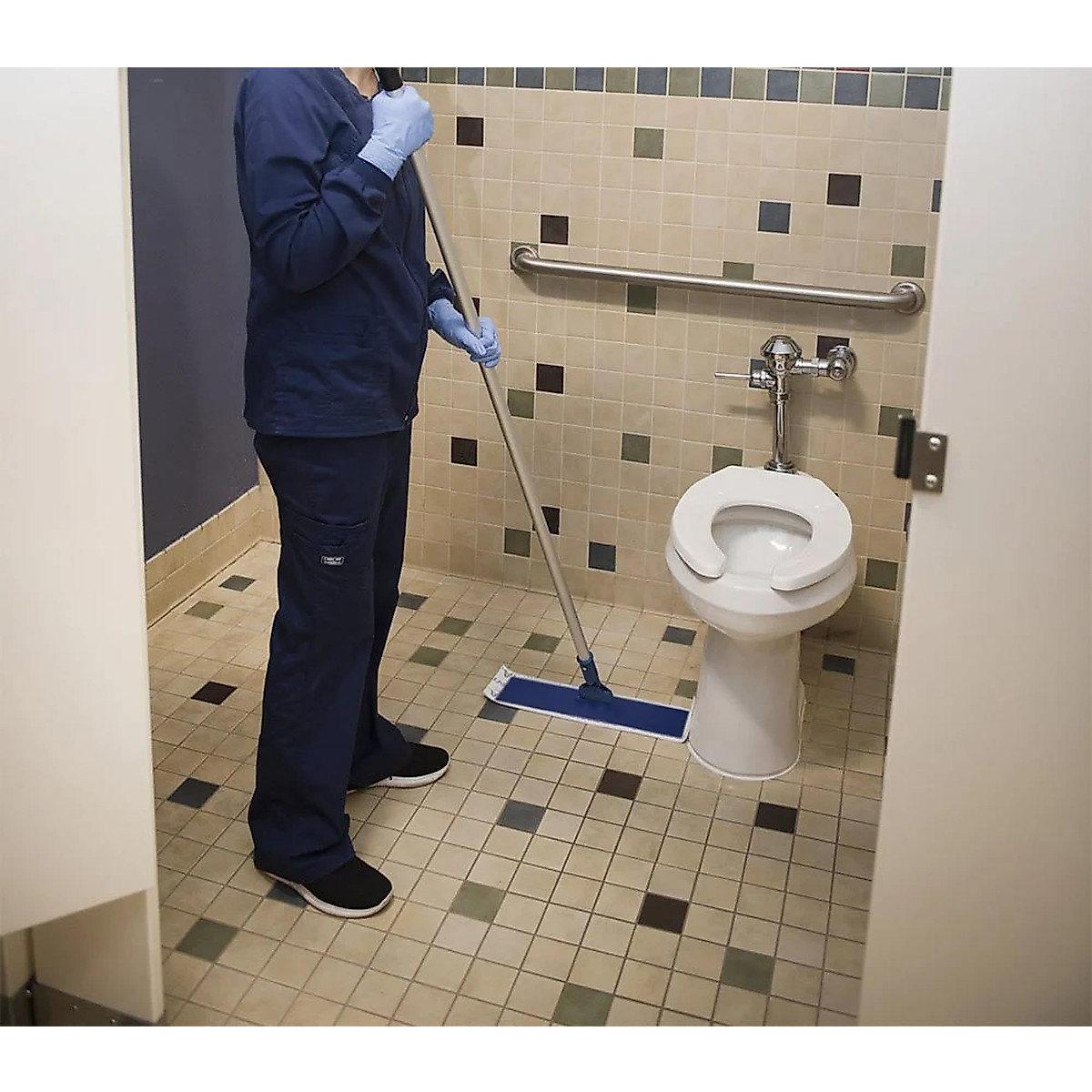 Laundry-Free Premira II Microfiber Pad, 5" x 19", 240 mops/case