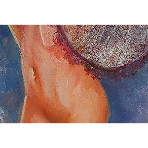 Lace Parasol, Female Figure Nude By Internationally Renown Painter Yary Dluhos.