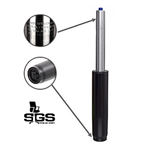 SGS-Office Chair Cylinder Replacement Parts-6 Inches-Tall Person-Gas Lift with Standard Diameters-Hydraulic Pneumatic Piston Can Be Used for Desk Chairs, Executive, Computer Chairs