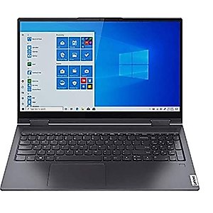 Lenovo Yoga 7i 2-in-1 15.6-inch FHD Touchscreen Premium Laptop PC, Intel Quad-Core i5-1135G7, Intel Iris Xe Graphics, 8GB DDR4 RAM, 256GB SSD, Backlit Keyboard, Windows 10 Home 64 bit, Gray