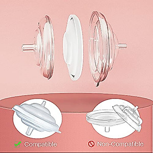 PumpMom Replacement Silicone Membrane, for Spectra S2 S1 and 9 Plus Breastpump Backflow Protector and Maymom Backflow Protectors, Not Original Spectra S2 Accessories or Spectra Pump Parts (4pc)