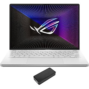 ASUS Zephyrus G14 Gaming & Entertainment Laptop (AMD Ryzen 9 7940HS 8-Core, 32GB DDR5 4800MHz RAM, 2TB PCIe SSD, GeForce RTX 4060, 14.0" 165 Hz Wide QXGA (2560x1600), Win 11 Home) with USB-C Dock