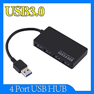 Ultra-Slim Data USB Hub USB C to USB Hub 4 Ports Type C to USB 3.0 Hub USB C to USB Adapter Support 7/8/10, Vista, XP, 2003/2000/ME, OS X, Linux Systems