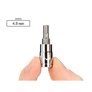 TEKTON 1/4 Inch Drive x 4 mm Hex Bit Socket | SHB03202