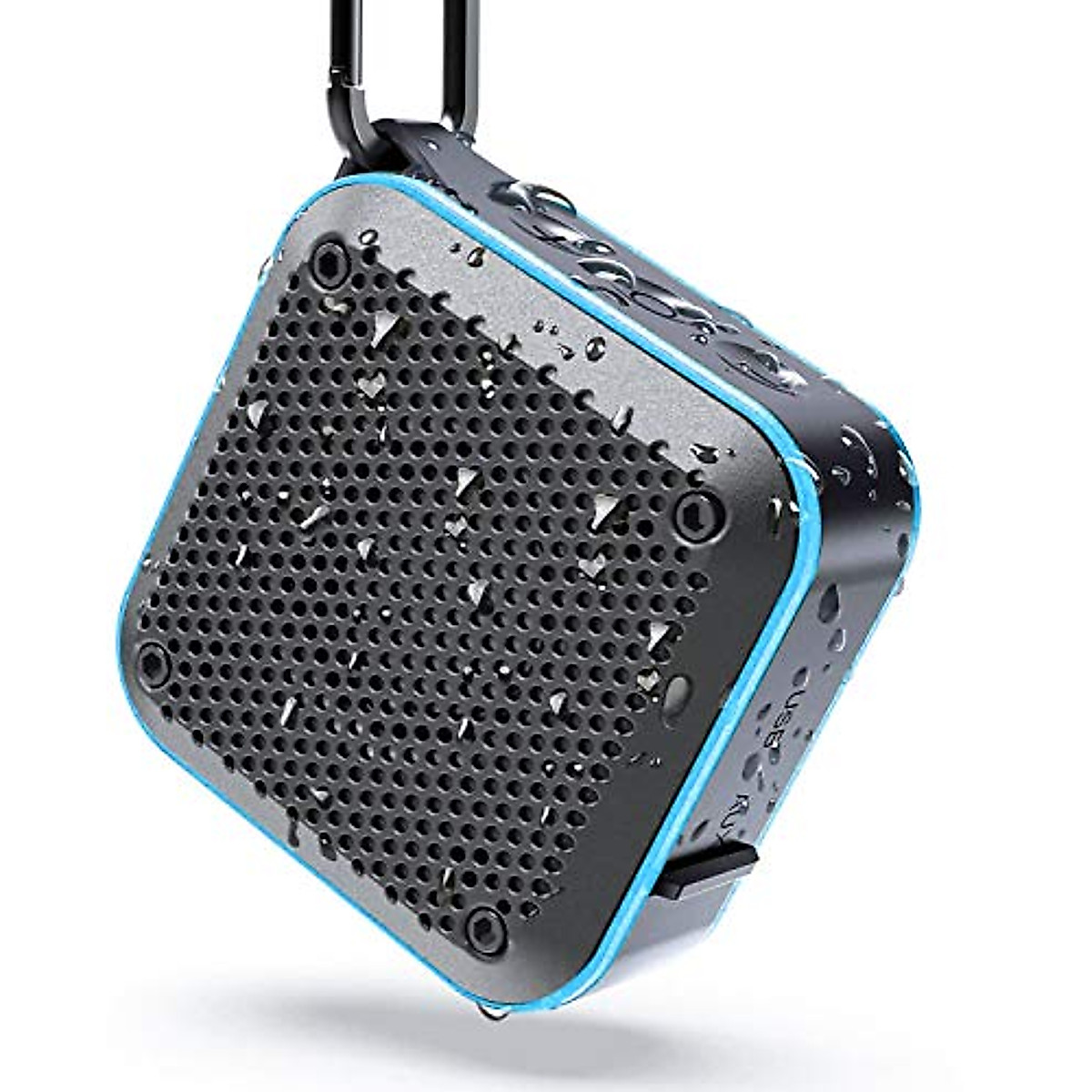 LEZII Shower Bluetooth Speaker, IPX7 Waterproof Portable Speakers with Loud HD Sound, Mini Wireless Speaker with TWS Stereo, Shower Radio for Bathroom, Kayak, Pool, Beach, Bike, Gifts for Men, Women
