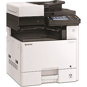 Kyocera 1102P32US0 Model ECOSYS M8130cidn Color A3 MFP Multi-Function Laser Printer (Print/Scan/Copy/Fax), 30 ppm Color, Resolution 600 x 600 dpi Up To Fine 1200 x 1200 dpi, Duplex, HyPAS Capable