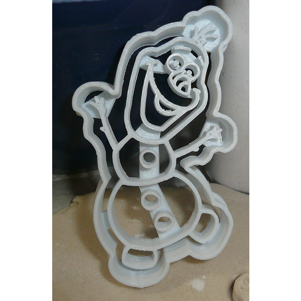 INSPIRED BY OLAF FRIENDLIEST SNOWMAN FROZEN THEME MOVIE CHARACTER COOKIE CUTTER MADE IN USA PR2647
