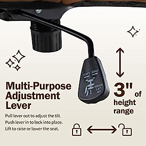 Criss Cross Chair Armless PU Leather Office Desk Chair,Cross Legged Home Office Chair No Wheels,120° Rocking Ergonomic PC Chair,Thicken Padded Swivel Vanity Chair for Women, Girls,Accent Chair