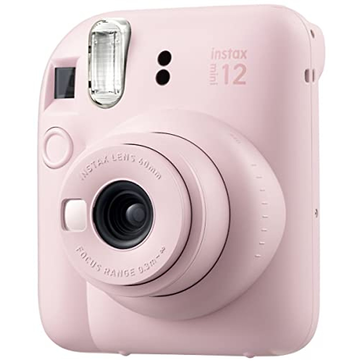 Fujifilm Instax Mini 12 Instant Film Camera (Blossom Pink) + Fuji Instax Mini Instant Film – 40 Sheets + Instant Camera Gift Bundle, compact
