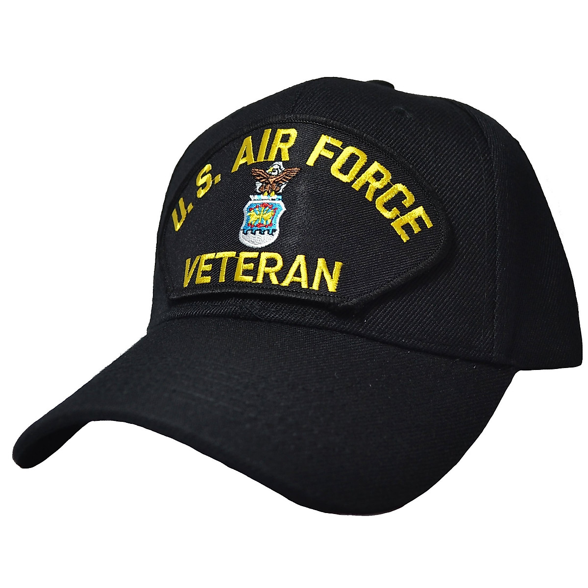US Air Force Veteran Ball Cap Black