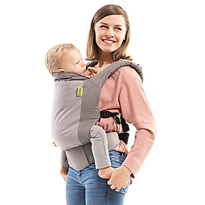Boba Baby Wrap Grey and Boba Baby Carrier Classic in Dusk Bundle