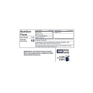 La Colombe Coffee LCT00004 Brazilian Notes of Cocoa Iced Cold Brew Coffee, Dark Roast, 9 oz.