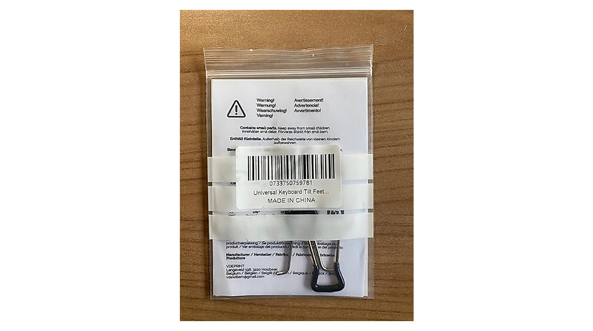 Computer Keyboard Feet Replacement 2 Pcs - Rubber Grip Small Ergonomic ...