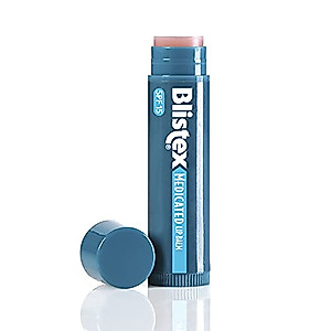 Blistex Medicated Lip Balm, 0.15 Ounce, Pack of 5 – Prevent Dryness & Chapping, SPF 15 Sun Protection, Seals in Moisture, Hydrating Lip Balm, Easy Glide Formula for Full Coverage