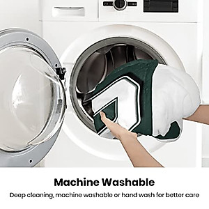 Green Bay Throw Blanket Thickened Custom Any Name and Number for Men Women Youth Gifts, 80 x 60 inch