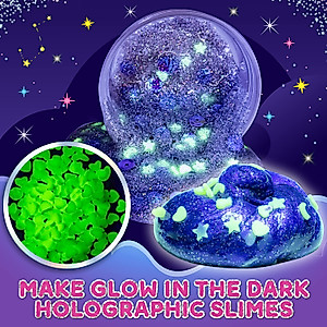 Original Stationery Cosmic Shimmer Slime Kit, Galaxy Glitter Slime with Unicorn Colors, Gift for Girls