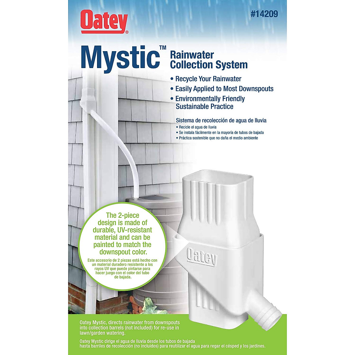 Oatey Mystic™ Rainwater Collection System