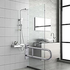 Grab Bars for Bathtubs and Showers, 23.6in Handicap Grab Bars Rails, Easy to Install Shower Grab Bar, Bathroom Safety Rails for Seniors Elderly Disabled