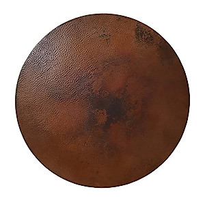 Native Trails 36" Antique Copper Finish X-Large Lazy Susan