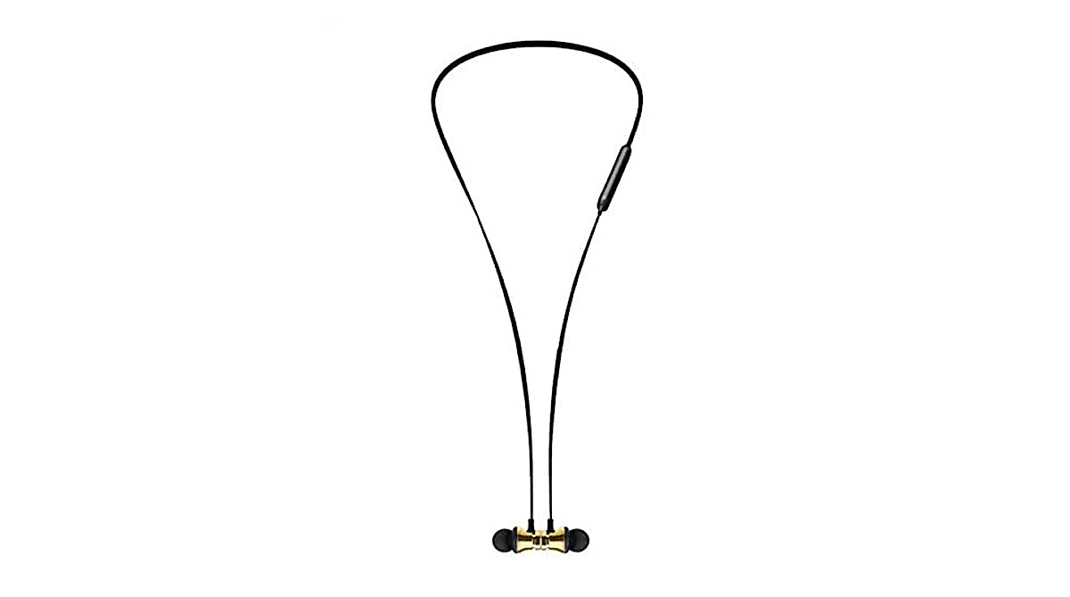 Blue Wireless Magnetic Neckband Headphones