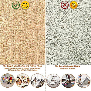 90 Pcs Carpet Markers Floor Dots, Shynek Carpet Dots for Classroom Carpet Markers for Teacher Supplies Elementary School Kindergarten Daycare Classroom Decoration