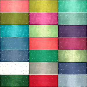 V and Co Ombre Flurries Metallic 21 Fat Quarters Moda Fabrics 10874ABM