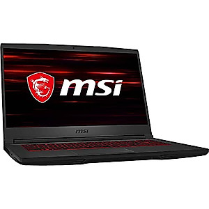 MSI GF65 Thin 15.6" 144Hz FHD IPS Gaming Laptop (Intel i7-10750H 6-Core 2.60GHz, 32GB RAM, 512GB PCIe SSD, GeForce RTX 3060 6GB, Red Backlit KYB, WiFi 6, BT 5.2, Win 10 Home) w/Dockztorm Hub