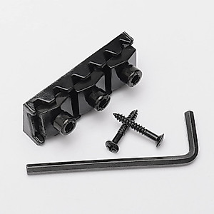 JIUWU 42mm Black Nut Wrench Screw for Floyd Rose Tremolo Double Locking System
