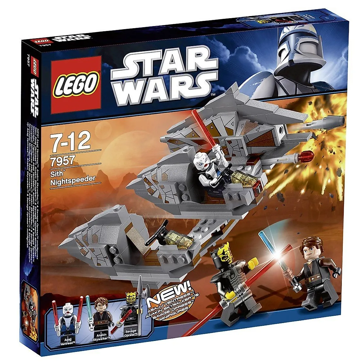 LEGO Star Wars Sith Nightspeeder 7957 - 2011 Release