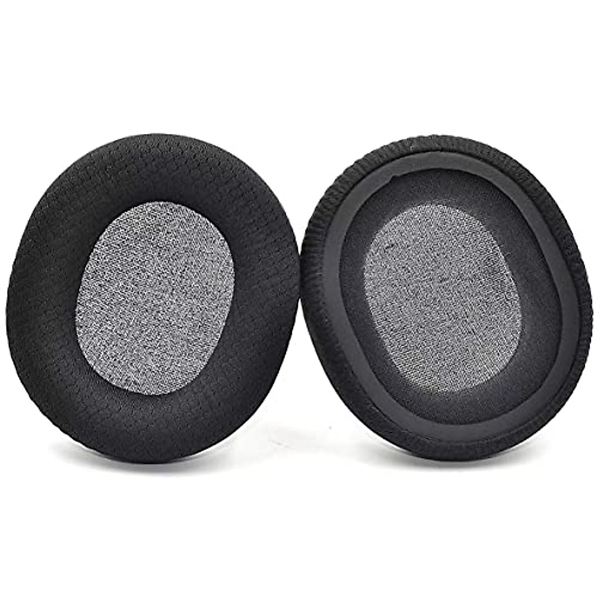 Replacement Black Fabric Ear Pads Cushion Earmuffs for SteelSeries Arctis 1 3 5 7 Lossless Wireless Gaming Headset Headphone(Earpads)