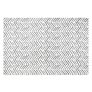 Baby Play Mat | One-Piece Reversible Foam Floor Mat | Large | Eco-Friendly | Extra Soft | Non-Toxic | Baby | Toddlers | Kids (Grey Dash + Diamond, Large)